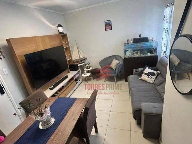 Apartamento com 1 dormitório à venda, 55 m² por R$ 330.000,00 José Menino Santos/SP