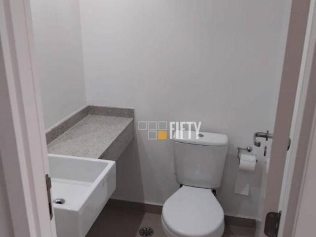 Apartamento com 1 dormitório à venda, 55 m² Santo Amaro São Paulo/SP