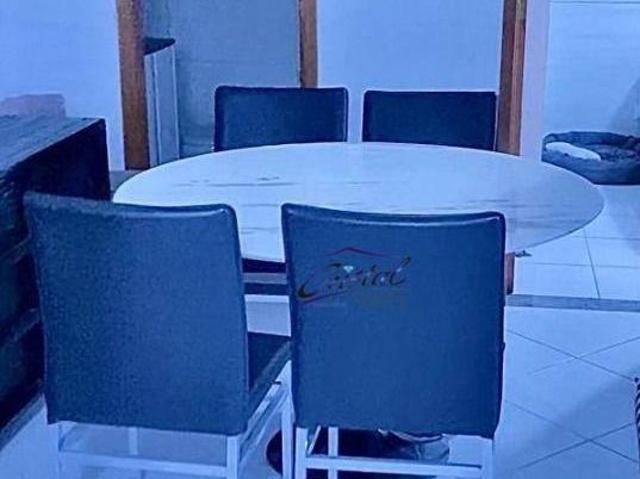 Apartamento com 1 dormitório à venda, 56 m² Tupi Praia Grande/SP