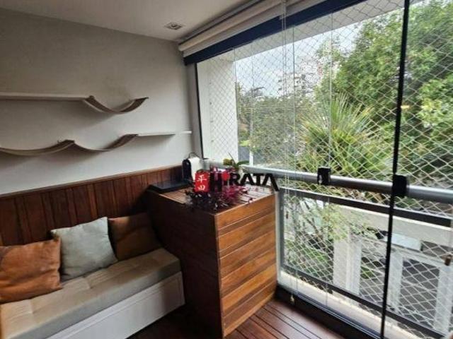 Apartamento com 1 dormitório à venda, 56 m² por R$ 965.000,00 Brooklin São Paulo/SP