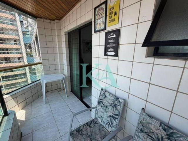 Apartamento com 1 dormitório à venda, 56 m² por R$ 340.000 Aviação Praia Grande/SP