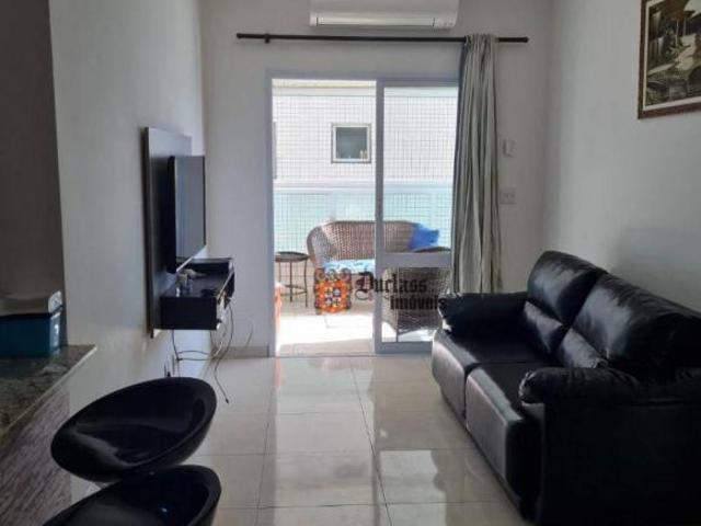 Apartamento com 1 dormitório à venda, 56 m² por R$ 360.000 Vila Guilhermina Praia Grande/SP