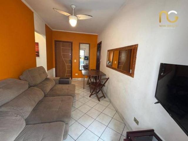 Apartamento com 1 dormitório à venda, 56 m² por R$ 373.000,00 Aviação Praia Grande/SP