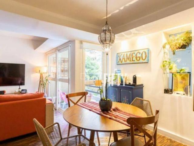 Apartamento com 1 dormitório à venda, 57 m² Moema São Paulo/SP