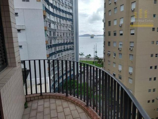 Apartamento com 1 dormitório à venda, 57 m² por R$ 480.000 Ponta da Praia Santos/SP