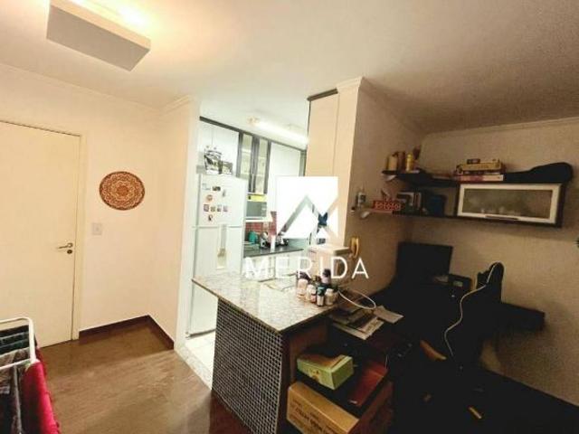 Apartamento com 1 dormitório à venda, 57 m² por R$ 553.000,00 Jardim Santo André/SP