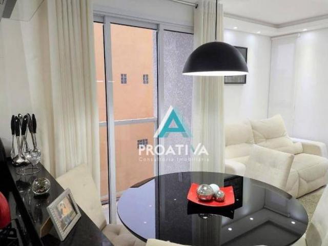 Apartamento com 1 dormitório à venda, 58 m² Parque das Nações Santo André/SP
