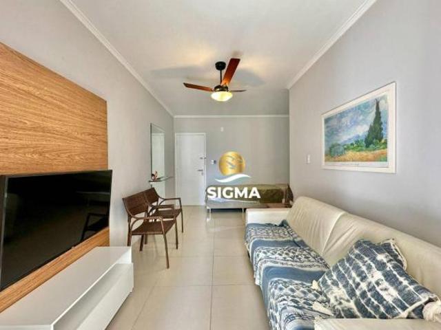 Apartamento com 1 dormitório à venda, 58 m² por R$ 420.000 Pitangueiras Guarujá/SP