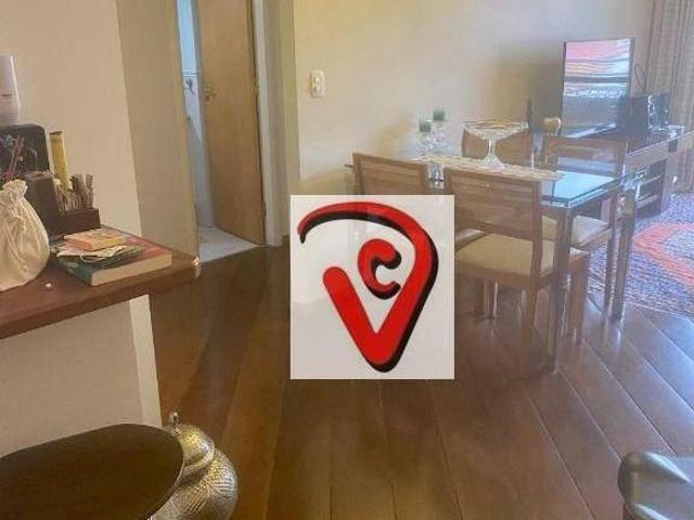 Apartamento com 1 dormitório à venda, 58 m² por R$ 450.000 Jardim Santo André/SP
