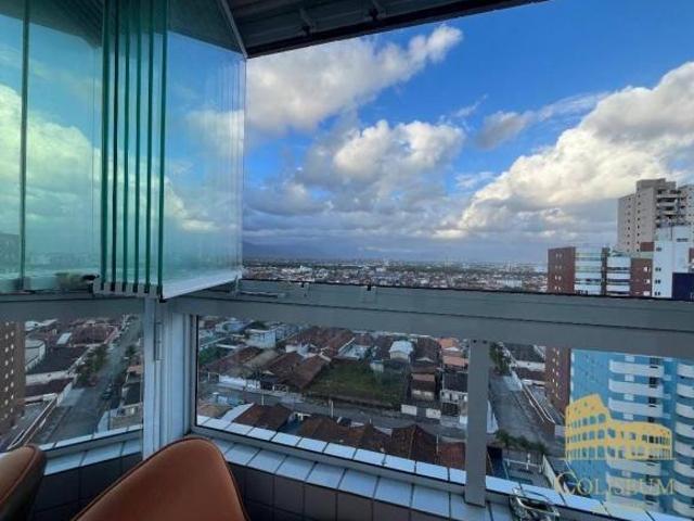 Apartamento com 1 dormitório à venda, 58 m² por R$ 450.000,00 Maracanã Praia Grande/SP
