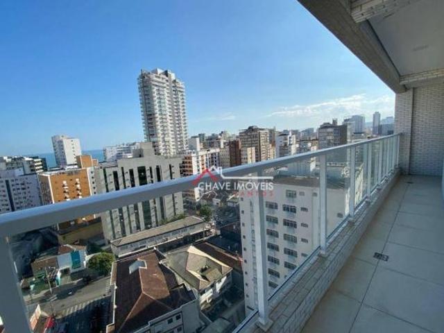 Apartamento com 1 dormitório à venda, 58 m² por R$ 835.000,00 Boqueirão Santos/SP