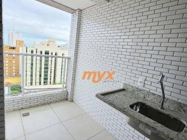 Apartamento com 1 dormitório à venda, 58 m² por R$ 785.000,00 Boqueirão Santos/SP