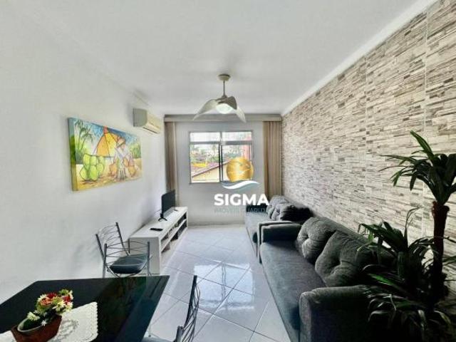 Apartamento com 1 dormitório à venda, 58 m² por R$ 290.000,00 Enseada Guarujá/SP