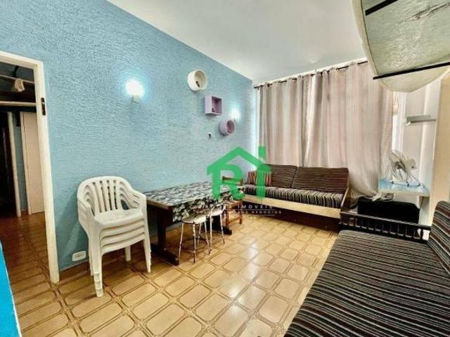 Apartamento com 1 dormitório à venda, 58 m² por R$ 300.000,00 Pitangueiras Guarujá/SP
