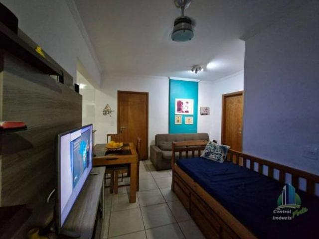 Apartamento com 1 dormitório à venda, 58 m² por R$ 370.000,00 Vila Guilhermina Praia Grande/SP