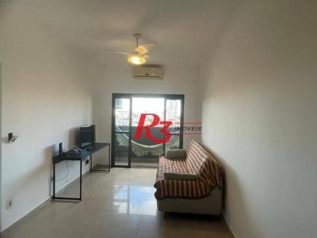Apartamento com 1 dormitório à venda, 59 m² por R$ 520.000,00 Embaré Santos/SP
