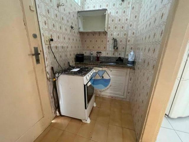 Apartamento com 1 dormitório à venda, 59 m² por R$ 330.000,00 Boqueirão Santos/SP