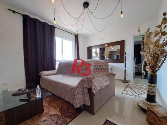 Apartamento com 1 dormitório à venda, 60 m² por R$ 430.000,00 Vila Matias Santos/SP