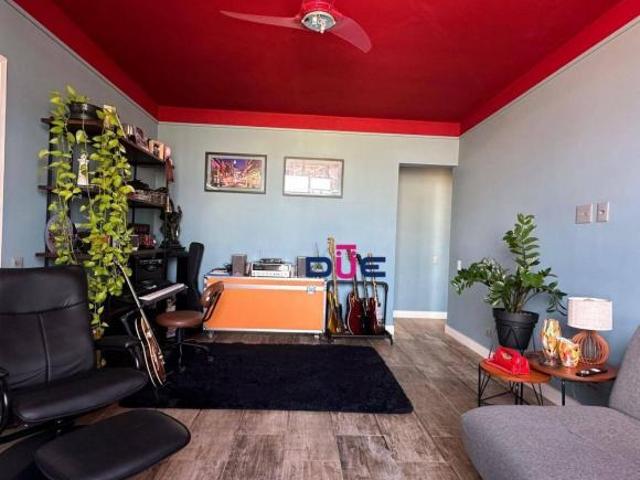 Apartamento com 1 dormitório à venda, 60 m² por R$ 590.000 Aparecida Santos/SP