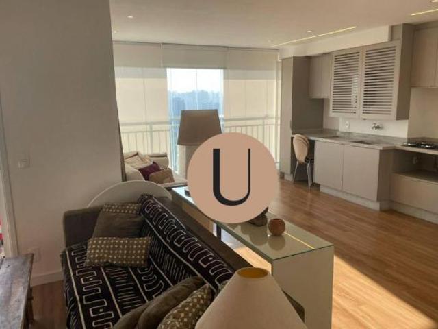 Apartamento com 1 dormitório à venda, 60 m² por R$ 775.000,00 Santo Amaro São Paulo/SP