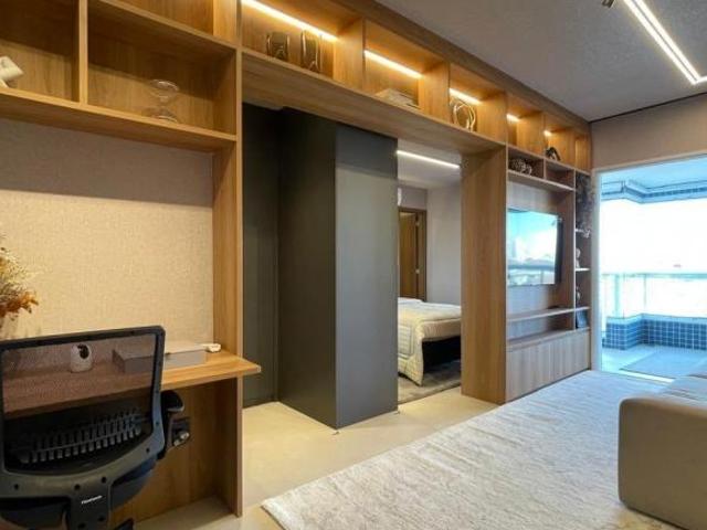 Apartamento com 1 dormitório à venda, 60 m² por R$ 990.000,00 Boqueirão Santos/SP