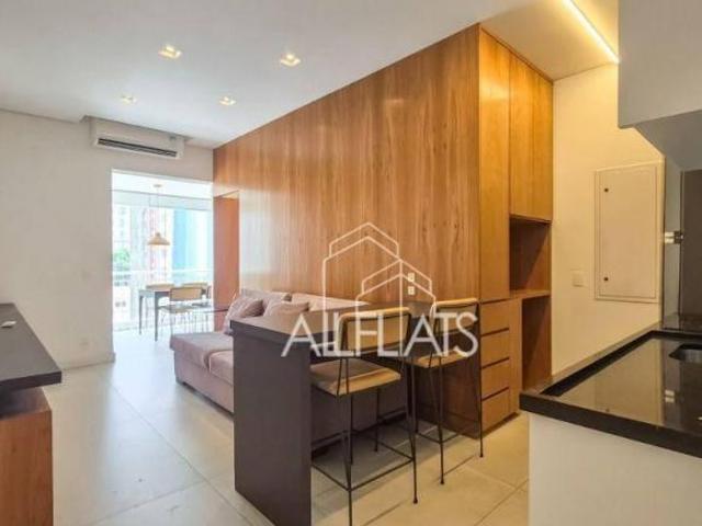 Apartamento com 1 quarto à venda, 60 m² com varanda gourmet Itaim Bibi São Paulo/SP