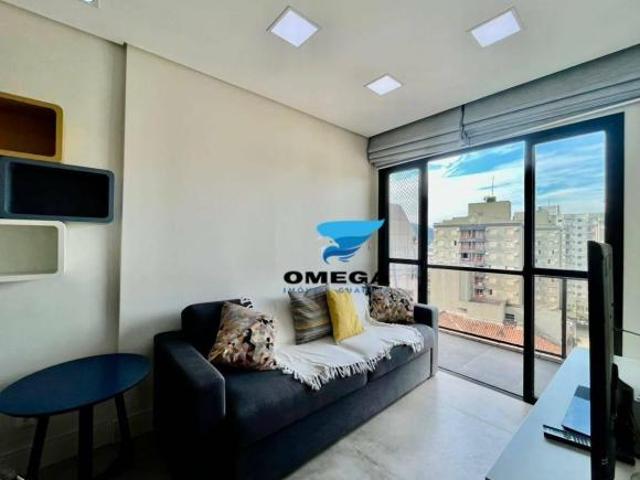 Apartamento com 1 dormitório à venda, 60 m² por R$ 290.000,00 Enseada Guarujá/SP