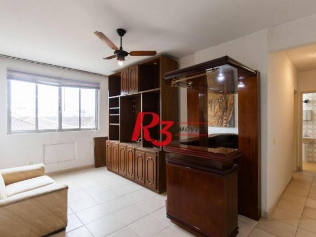 Apartamento com 1 dormitório à venda, 60 m² por R$ 330.000,00 Gonzaga Santos/SP