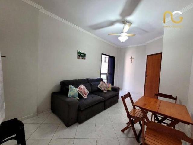 Apartamento com 1 dormitório à venda, 60 m² por R$ 350.000,00 Vila Guilhermina Praia Grande/SP