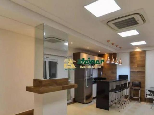 Apartamento com 1 dormitório à venda, 61 m² por R$ 480.000,00 Gopoúva Guarulhos/SP