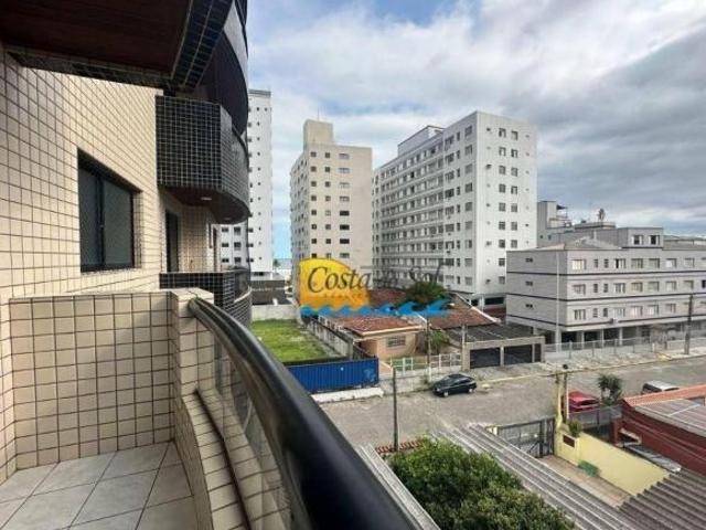 Apartamento com 1 dormitório à venda, 61 m² por R$ 350.000,00 Vila Guilhermina Praia Grande/SP