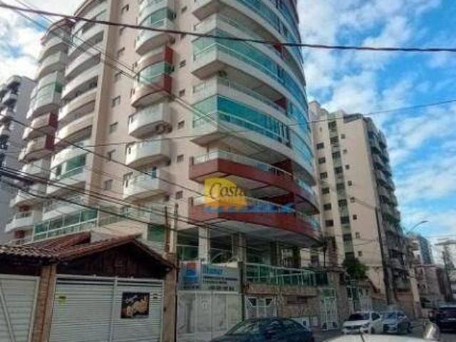 Apartamento com 1 dormitório à venda, 61 m² por R$ 370.000,00 Vila Guilhermina Praia Grande/SP