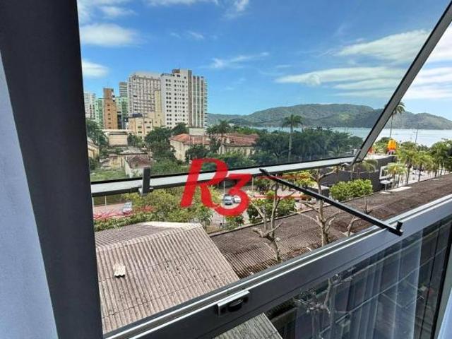 Apartamento com 1 dormitório à venda, 42 m² Aparecida Santos/SP