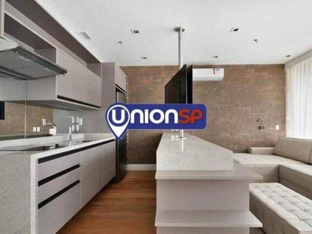 Apartamento com 1 dormitório à venda, 62 m² por R$ 1.810.000,00 Itaim Bibi São Paulo/SP