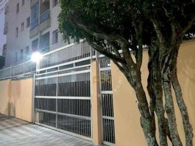 Apartamento com 1 dormitório à venda, 63 m² Vila Caiçara Praia Grande/SP