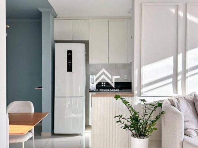 Apartamento com 1 dormitório à venda, 63 m² por R$ 632.000 Atibaia Jardim Atibaia/SP