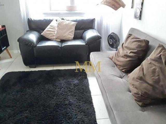 Apartamento com 1 dormitório à venda, 64 m² por R$ 450.000,00 Boqueirão Santos/SP