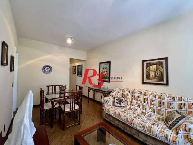 Apartamento com 1 dormitório à venda, 65 m² por R$ 590.000,00 Boqueirão Santos/SP