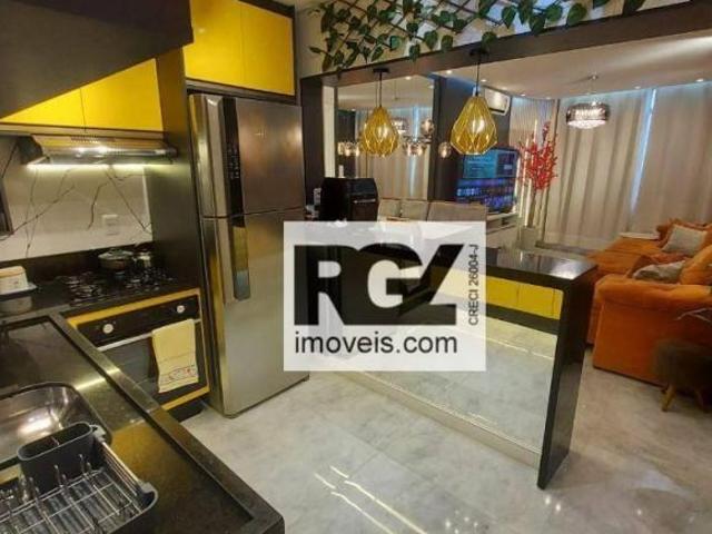Apartamento com 1 dormitório à venda, 65 m² por R$ 700.000,00 Embaré Santos/SP