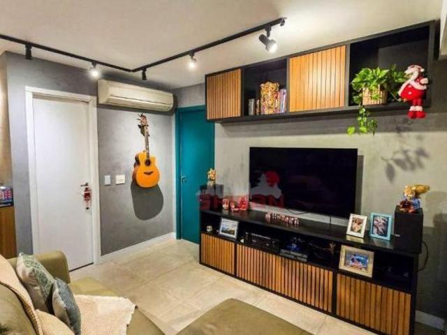 Apartamento com 1 dormitório à venda, 65 m² por R$ 805.000,00 Vila Anglo Brasileira São Paulo/SP