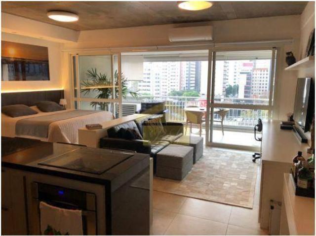 Apartamento com 1 dormitório à venda, 65 m² por R$ 1.350.000,00 Itaim Bibi São Paulo/SP