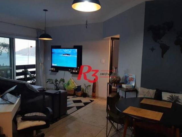 Apartamento com 1 dormitório à venda, 65 m² por R$ 390.000,00 Centro São Vicente/SP