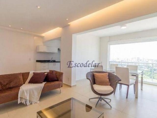 Apartamento com 1 dormitório à venda, 66 m² por R$ 1.460.000,00 Brooklin São Paulo/SP