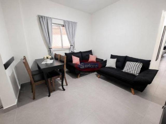 Apartamento com 1 dormitório à venda, 67 m² por R$ 459.000,00 Embaré Santos/SP