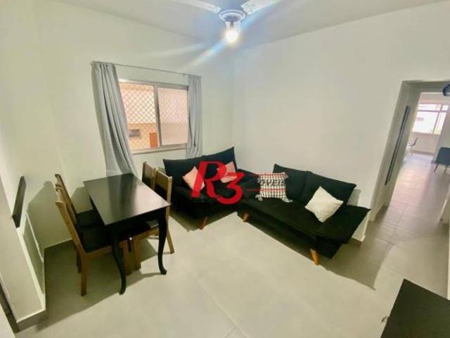 Apartamento com 1 dormitório à venda, 67 m² por R$ 459.000,00 Embaré Santos/SP