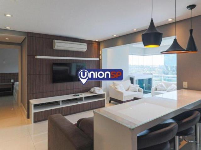 Apartamento com 1 dormitório à venda, 67 m² por R$ 1.400.000,00 Brooklin São Paulo/SP