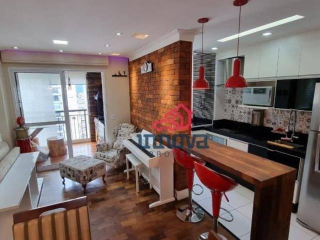 Apartamento com 1 dormitório à venda, 68 m² por R$ 630.000,00 Jardim Flor da Montanha Guarulhos/