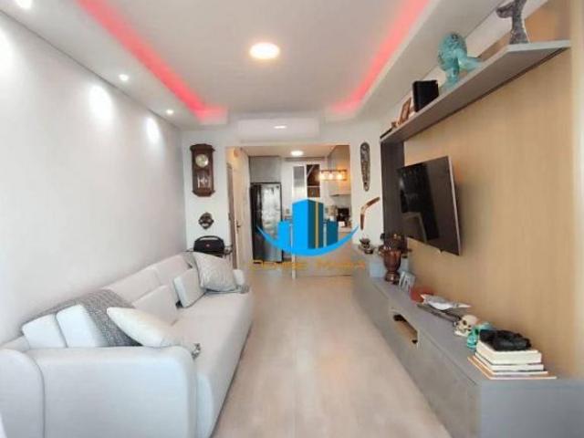 Apartamento com 1 dormitório à venda, 68 m² por R$ 798.000,00 Boqueirão Santos/SP