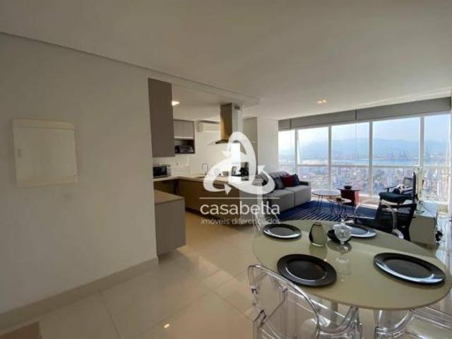 Apartamento com 1 dormitório à venda, 68 m² por R$ 1.200.000,00 Aparecida Santos/SP
