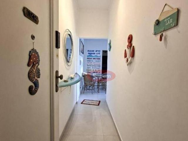 Apartamento com 1 dormitório à venda, 69 m² por R$ 450.000,00 Aparecida Santos/SP